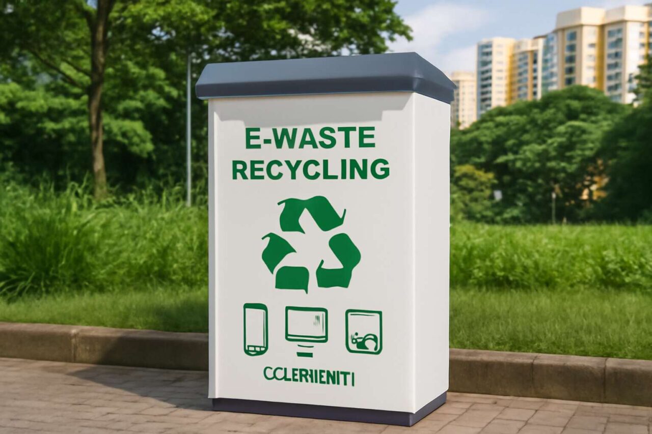 Discover the Convenient e-waste recycling bin near Clementi for easy ...