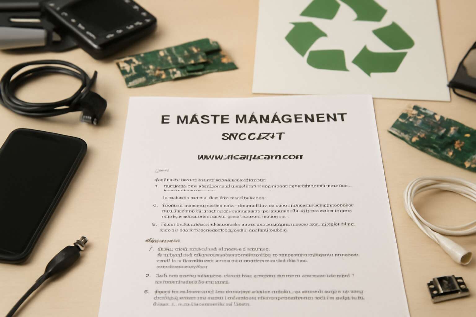 e waste management 21ec755 model question paper: Your ultimate guide to ...